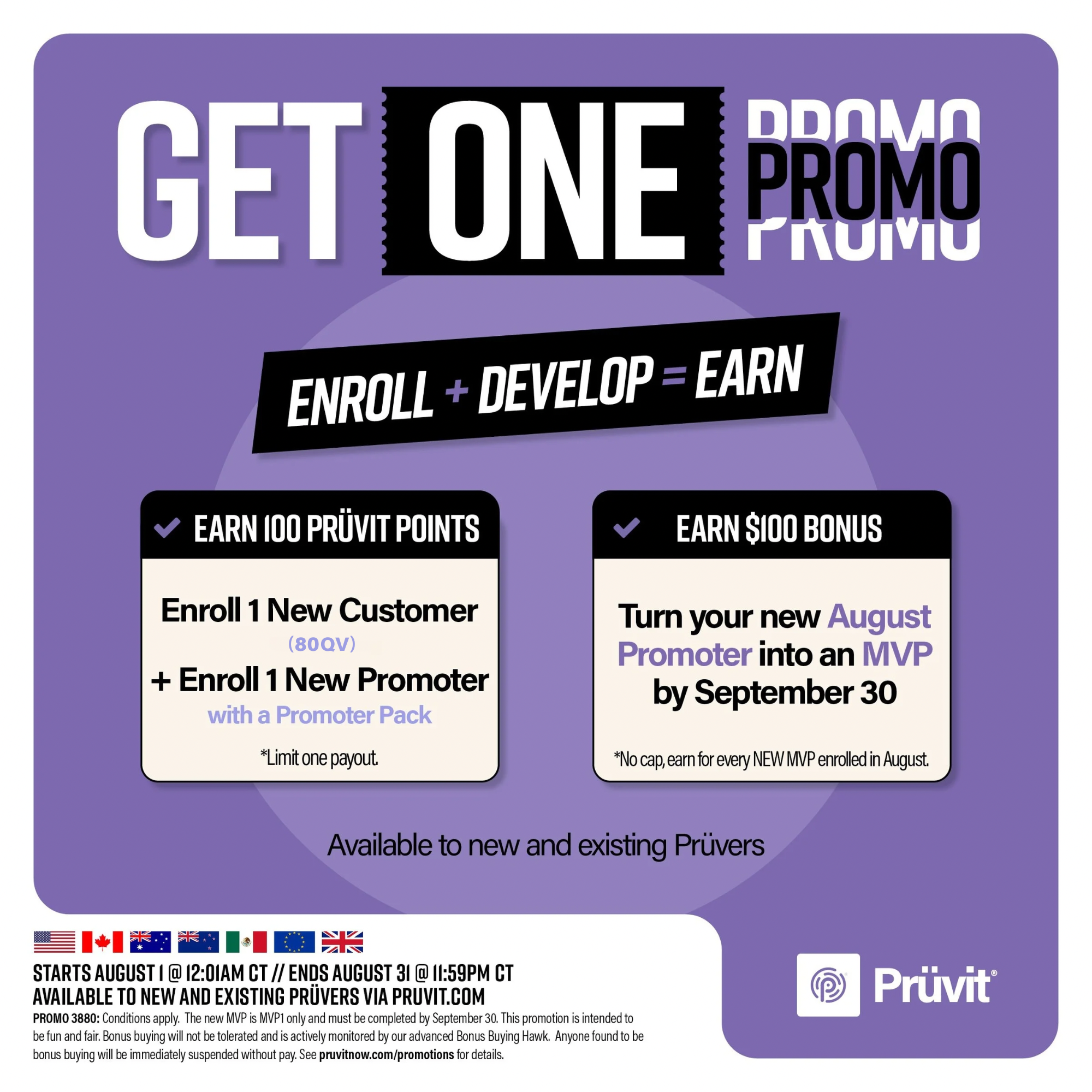 Get One Promo – Prüvit Help Center